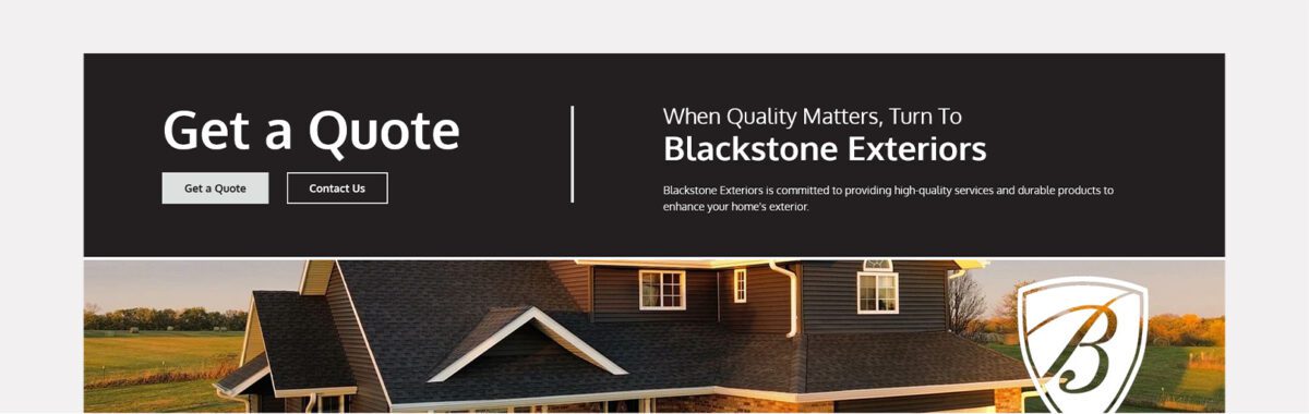 Project: Blackstone Exteriors - Gradient9 Studios